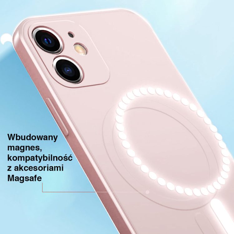 Etui Do Iphone 12 Mini Silikonowe Z Mikrofibrą Premium Soft Touch